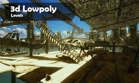 design hd lowpoly stylized game environments in unity 3d by particle23