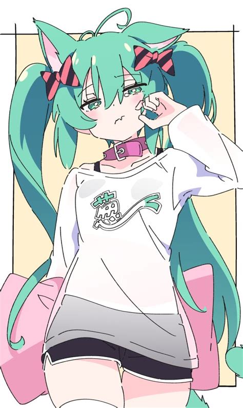Hatsune Miku Vocaloid Drawn By Ixy Danbooru
