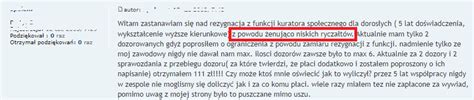 Rezygnacja z funkcji kuratora społecznego WZÓR