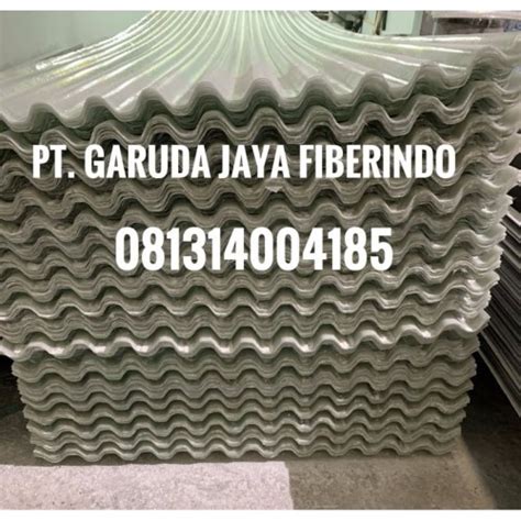 Jual Atap Fiberglass Transparant Atap Fiber Bening Murah 1MM