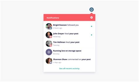 Design An Adaptive Notification Dropdown In Sketch Web Design Power