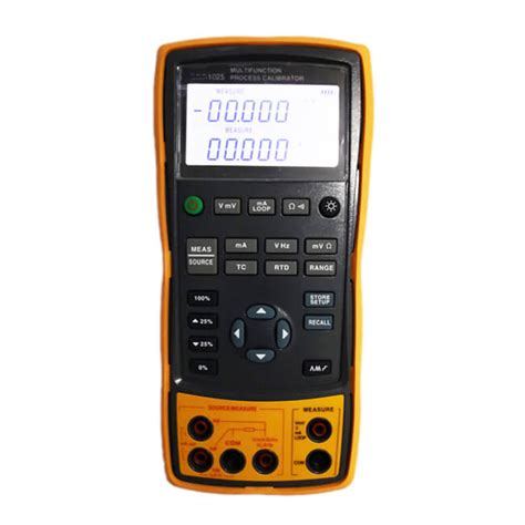 Multifunction Process Calibrator Multimeter Two In One Brightwin