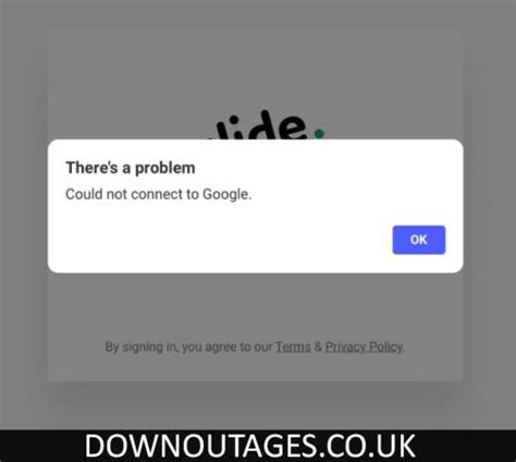 Glide Down Or Service Outage Check Current Outages And Problems