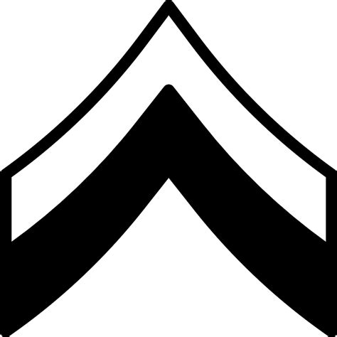 Chevron Military Vector Svg Icon Svg Repo