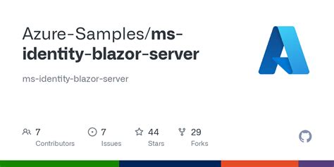 GitHub Azure Samples Ms Identity Blazor Server Ms Identity Blazor Server