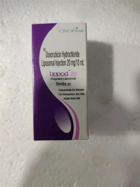 Liposomal Doxorubicin Injection Packaging Size 10 Ml Vial At ₹ 1950 Vial In Krishna