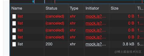 axios cancelling repeated requests does not prevent requests from