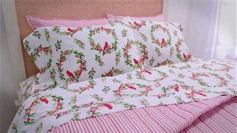 Emryn House 4piece Cotton Holiday Sheet Set Youtube