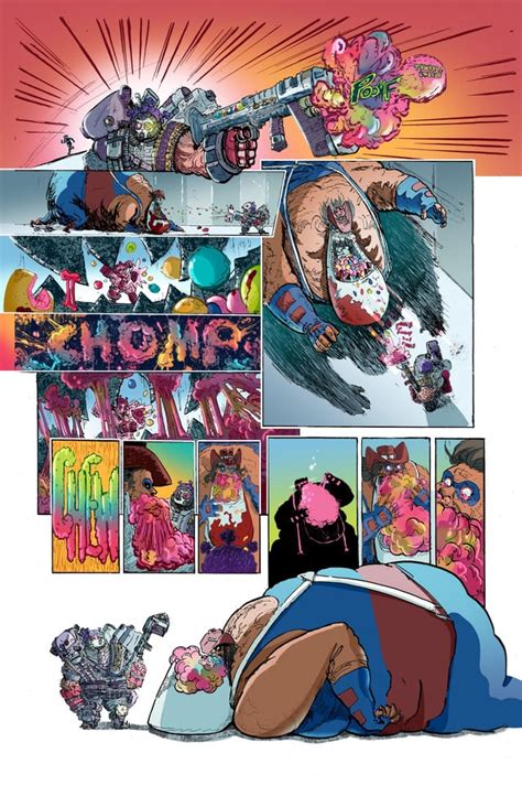 A Page From The Routine Issue 2 Rcomicbookart