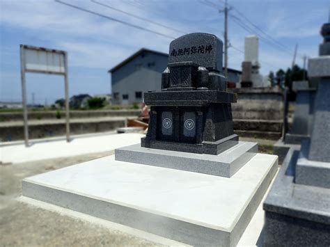 洋型墓新規建立 完成 石工ダイアリー