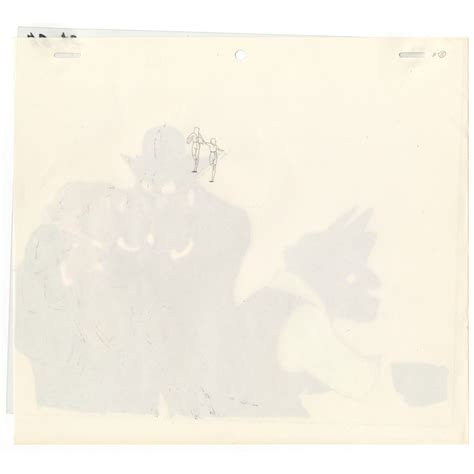 Original Sherlock Hound Anime Cel