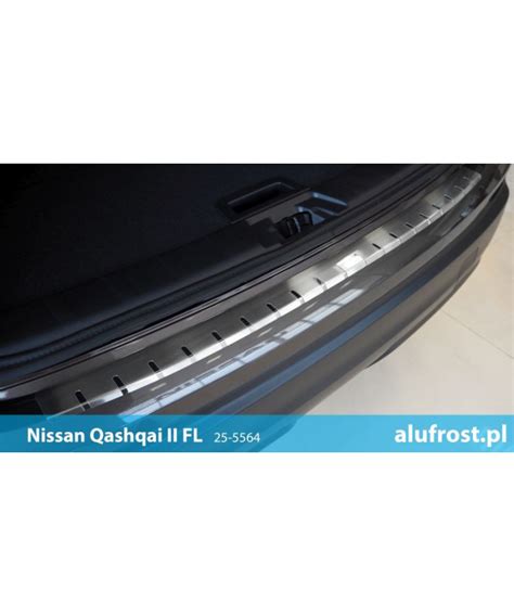 Nakładka na zderzak NISSAN QASHQAI II FL Alufrost