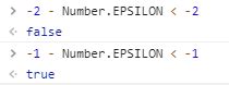Javascript Why Does Number EPSILON Act Different On Different Operands Stack Overflow