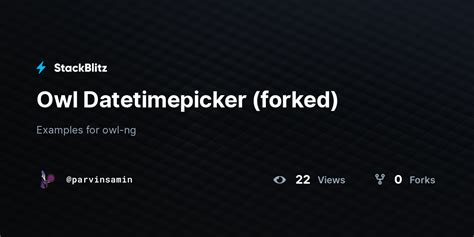 Owl Datetimepicker Forked Stackblitz