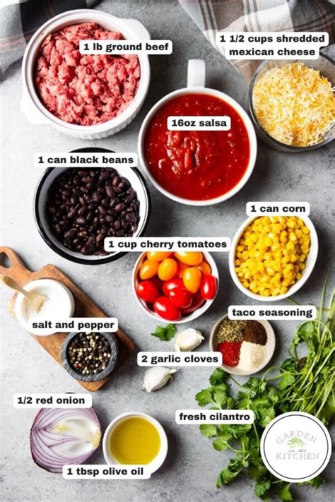 Ground Beef Taco Dip Garden In The Kitchen
