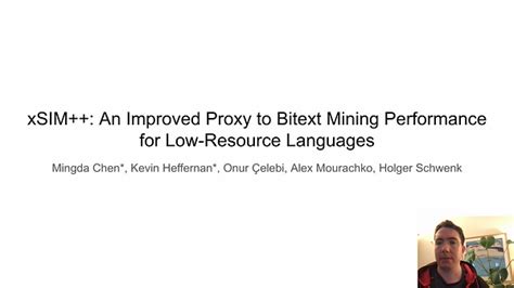 Underline Xsim An Improved Proxy To Bitext Mining Performance For Low Resource Languages