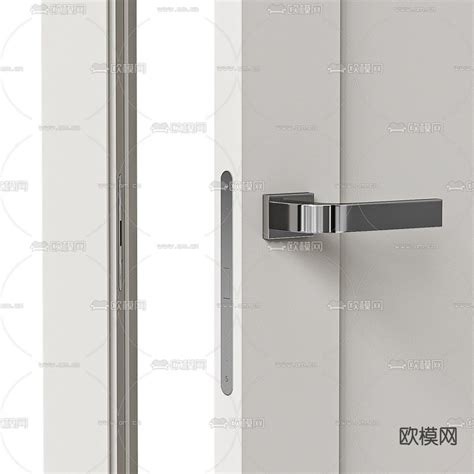 白色房门 平开门3d模型下载id122742973dmax免费模型 欧模网