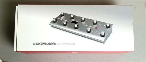 Melo Audio Midi Commander Usb Midi Foot Controller Pedalboard Reverb