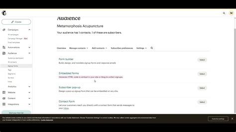 How To Integrate Mailchimp Newsletter Signup Form On Wordpress