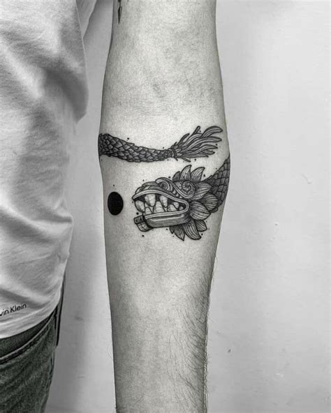 Quetzalcoatl Armband Tattoo At Milla Naylor Blog