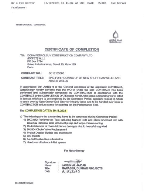 Completion Cert Pdf