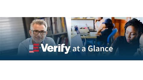 Learn About E Verify At A Glance E Verify Program Posted On The Topic