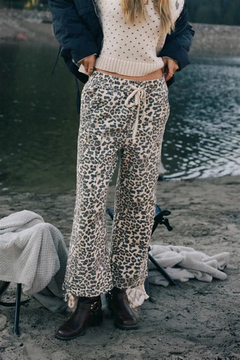 Robyn Pants In Leopard Böhme