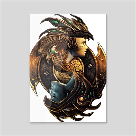 Baldurs Gate Throne Of Bhaal Mythology An Art Print By Catherine