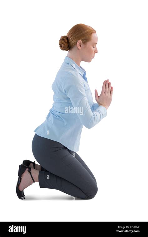 Kneeling Prayer Cut Out Stock Images And Pictures Alamy