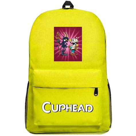 Cuphead Group Backpack Superpack Devil Cuphead Mugman Battle Over