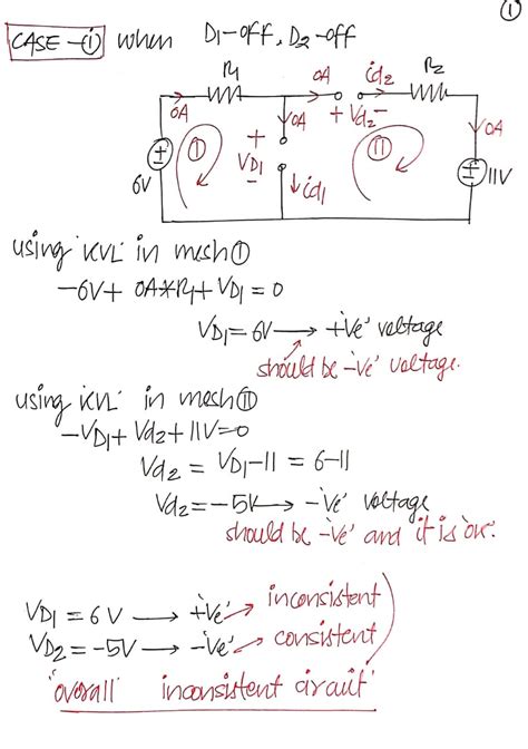 Solved 6 8 Points For The Ideal Diode Circuit Figure 4