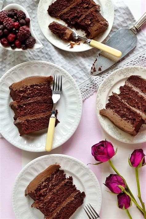 My Favourite Chocolate Layer Cake Domestic Gothess
