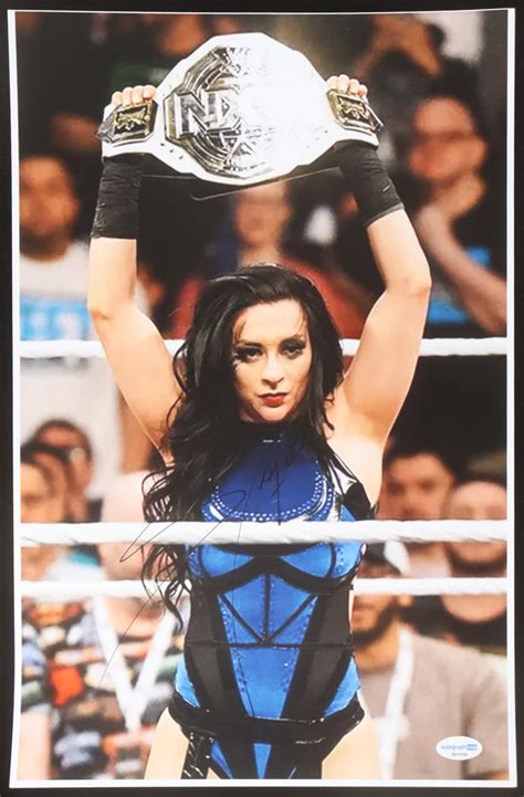 Stephanie Vaquer Signed Wwe 11x17 Photo Acoa Pristine Auction
