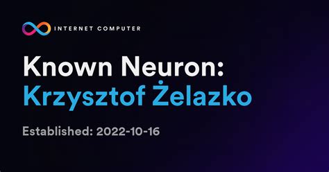 Neuron Krzysztof Żelazko ICP Dashboard