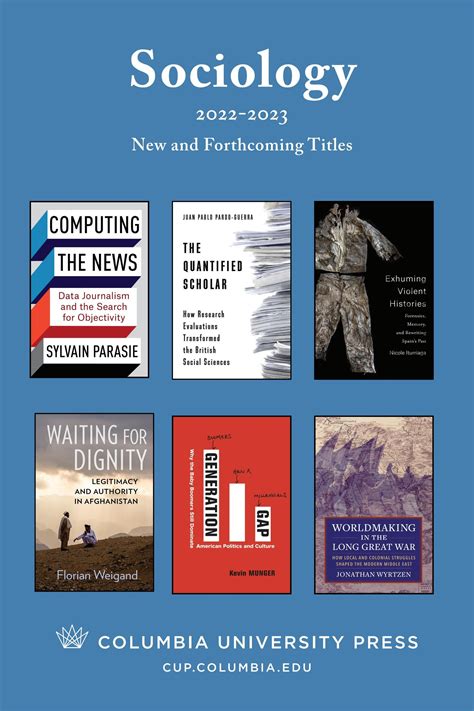 2022 2023 Columbia University Press Sociology Catalog By Columbia