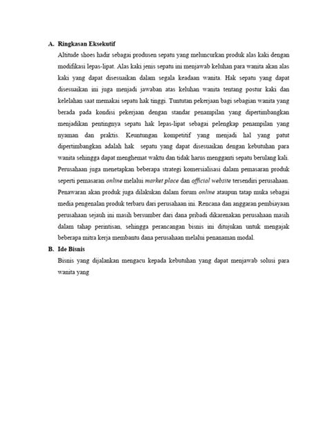 Ringkasan Eksekutif Pdf