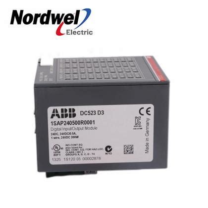 ABB DC523 1SAP240500R0001 Digital Input Output Module Import ABB