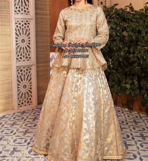 Latest Lehenga Design For Bridal Punjaban Designer Boutique