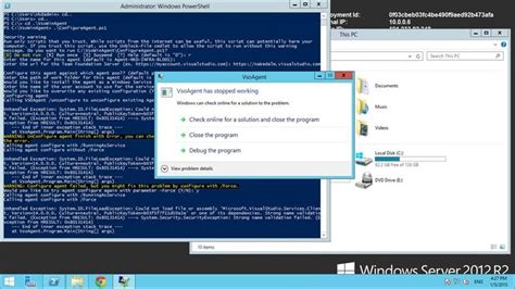 Could Not Load File Or Assembly While Configuring Build Vnext Agent