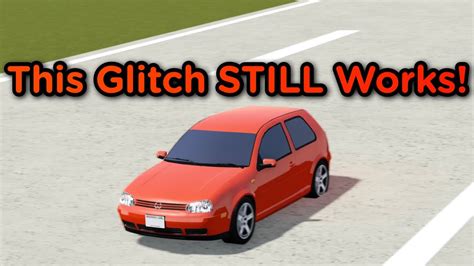This Car Speed Glitch STILL Works Roblox Greenville YouTube