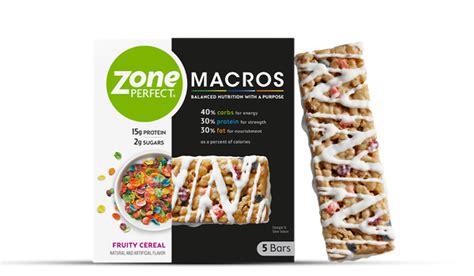 Zone Perfect Macros Bar Any Flavor Food Library Shibboleth