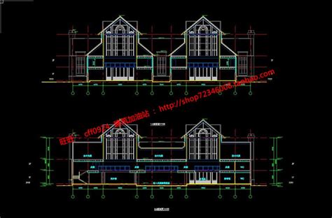 中式休闲会所一套建筑cad图纸平立剖施工图su模型 筑图 建筑景观素材lumion模型方案文本cad施工图su模型下载