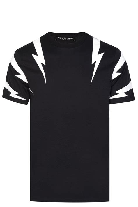 Neil Barrett Neil Barrett Thunder Bolt T Shirt T Shirts From Circle