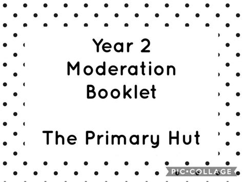 Year 2 Moderation Booklet Teaching Resources