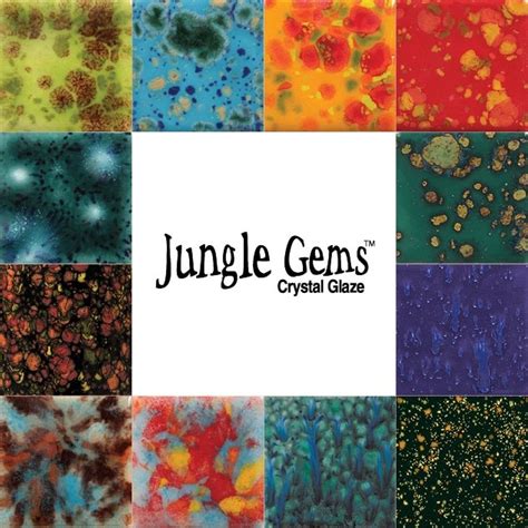 Mayco Cg Kit2 Jungle Gem Assortment Kit 4oz The Ceramic School