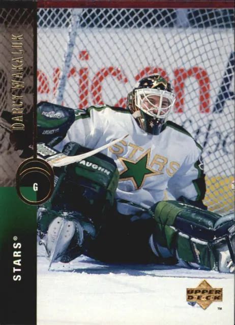 Carte De Hockey 1994 95 Upper Deck Stars 459 Darcy Wakaluk Eur 1 63