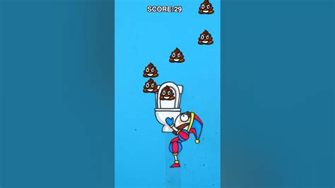 Pomni Challenged Fart Phonk Game The Amazing Digital Circus Shorts