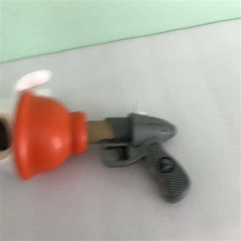 Nickelodeon Rabbids Invasion Plunger Blaster 15 Unique Sounds Mcfarlane