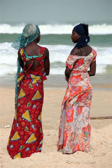 Senegalese Women Chatting Szeneg Li N K Besz Lgetnek Africa African