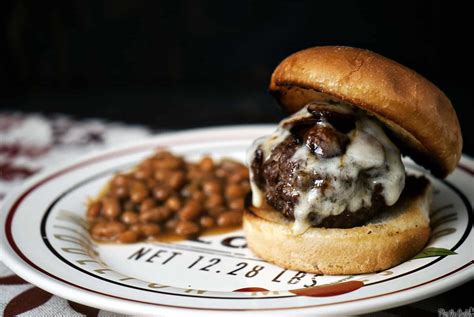 Swiss Mushroom Burgers Pass The Sushi